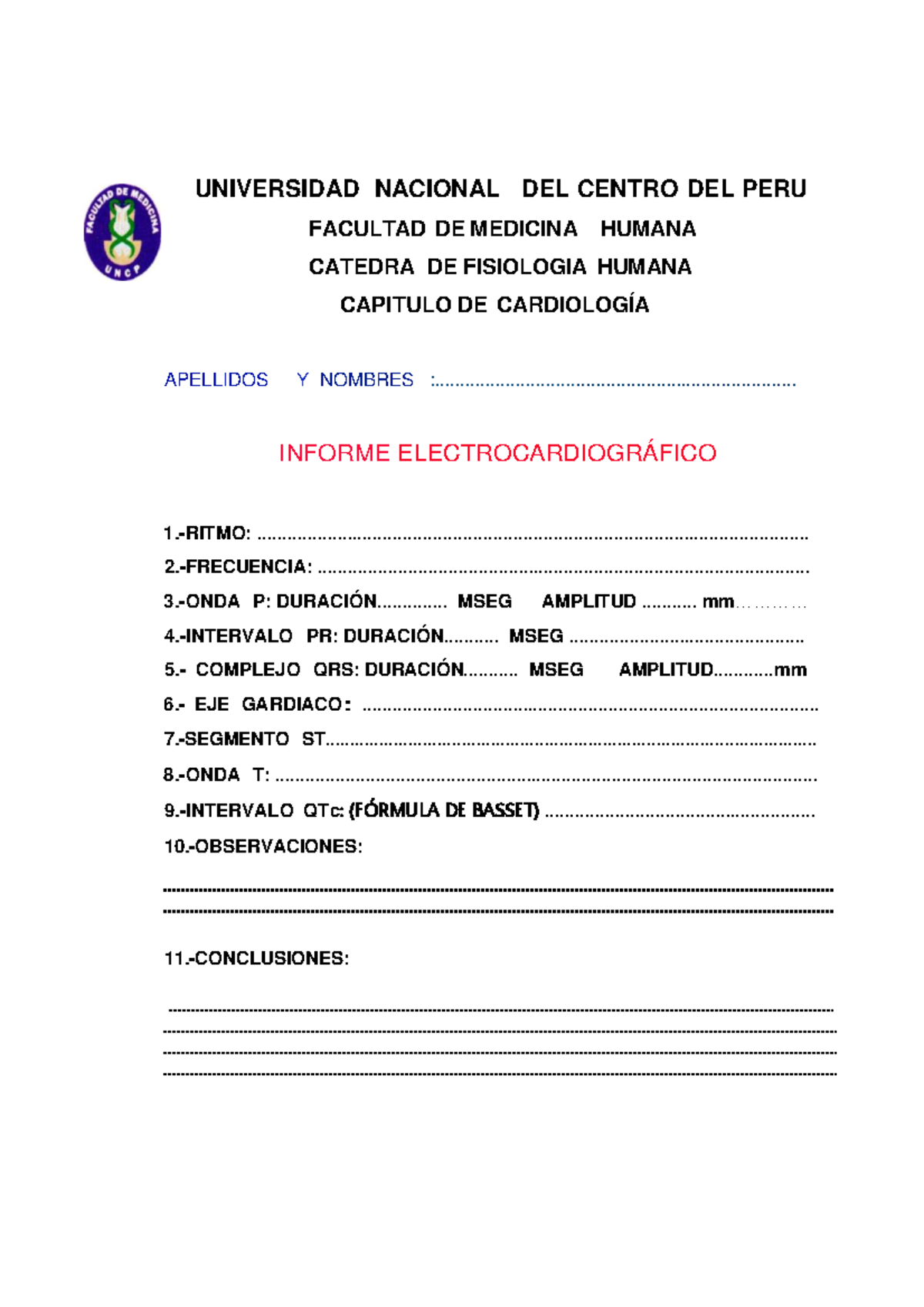 Informe EKG-2026 - ... - UNIVERSIDAD NACIONAL DEL CENTRO DEL PERU ...