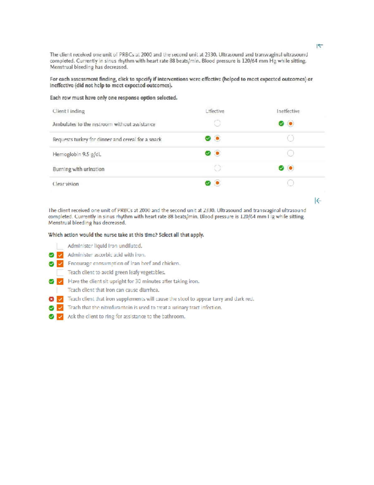 BSN 366 - NGN Hematologic Patient Assessment and Care Plan - Studocu