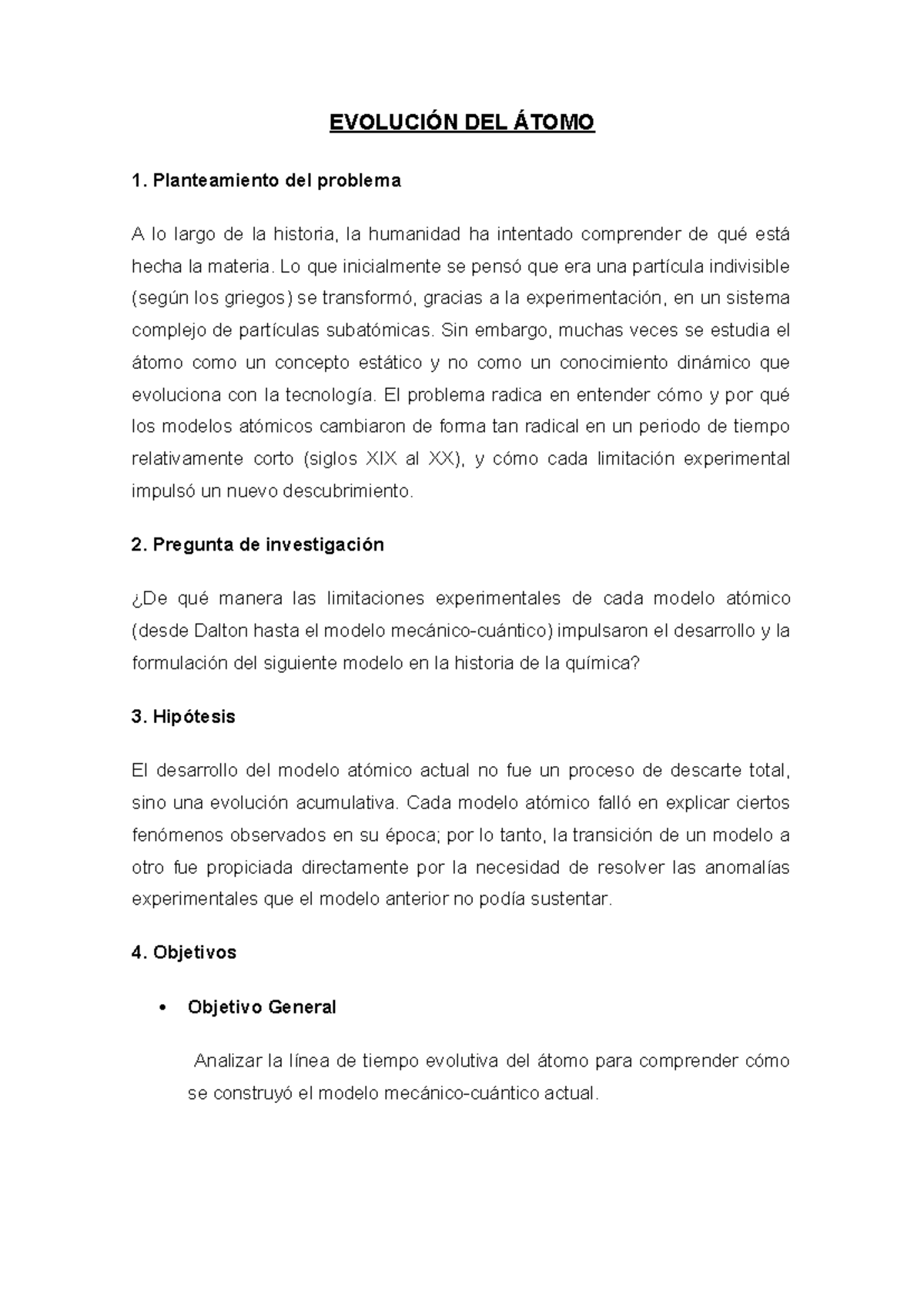 Evolución del Átomo: Análisis de Modelos y Descubrimientos Clave - Studocu