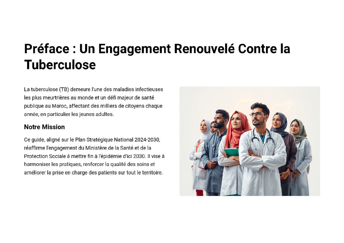 Guide National de Lutte Contre la Tuberculose au Maroc 2023 - Studocu