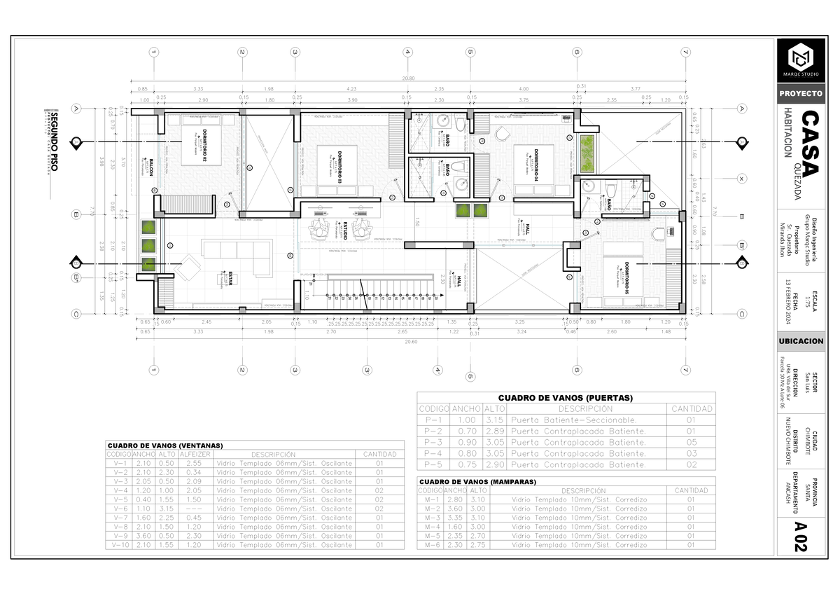 A2 Formato A3 - Plano de Planta - 21 2122232425 1011121314151617181920 ...