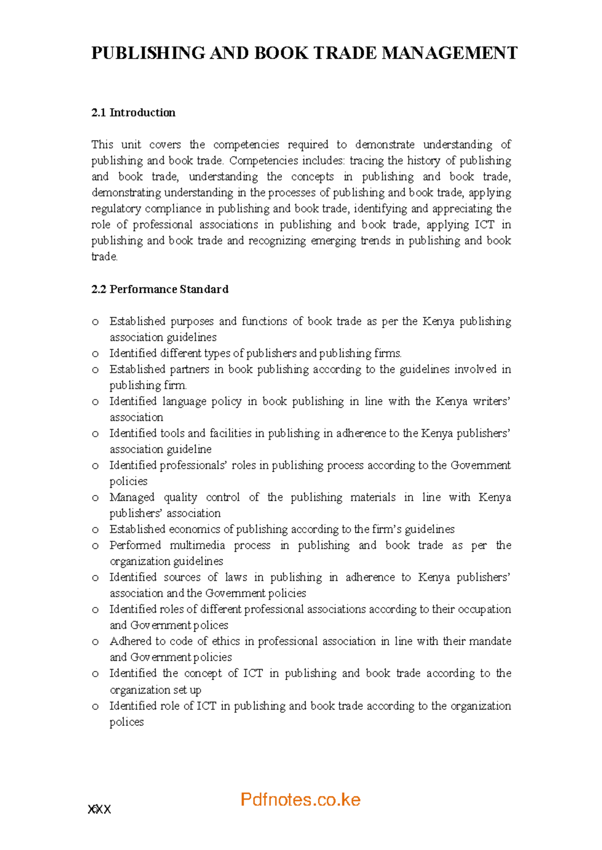 PBTM-7ze3my - Comprehensive Revision Notes on Publishing and Book Trade ...