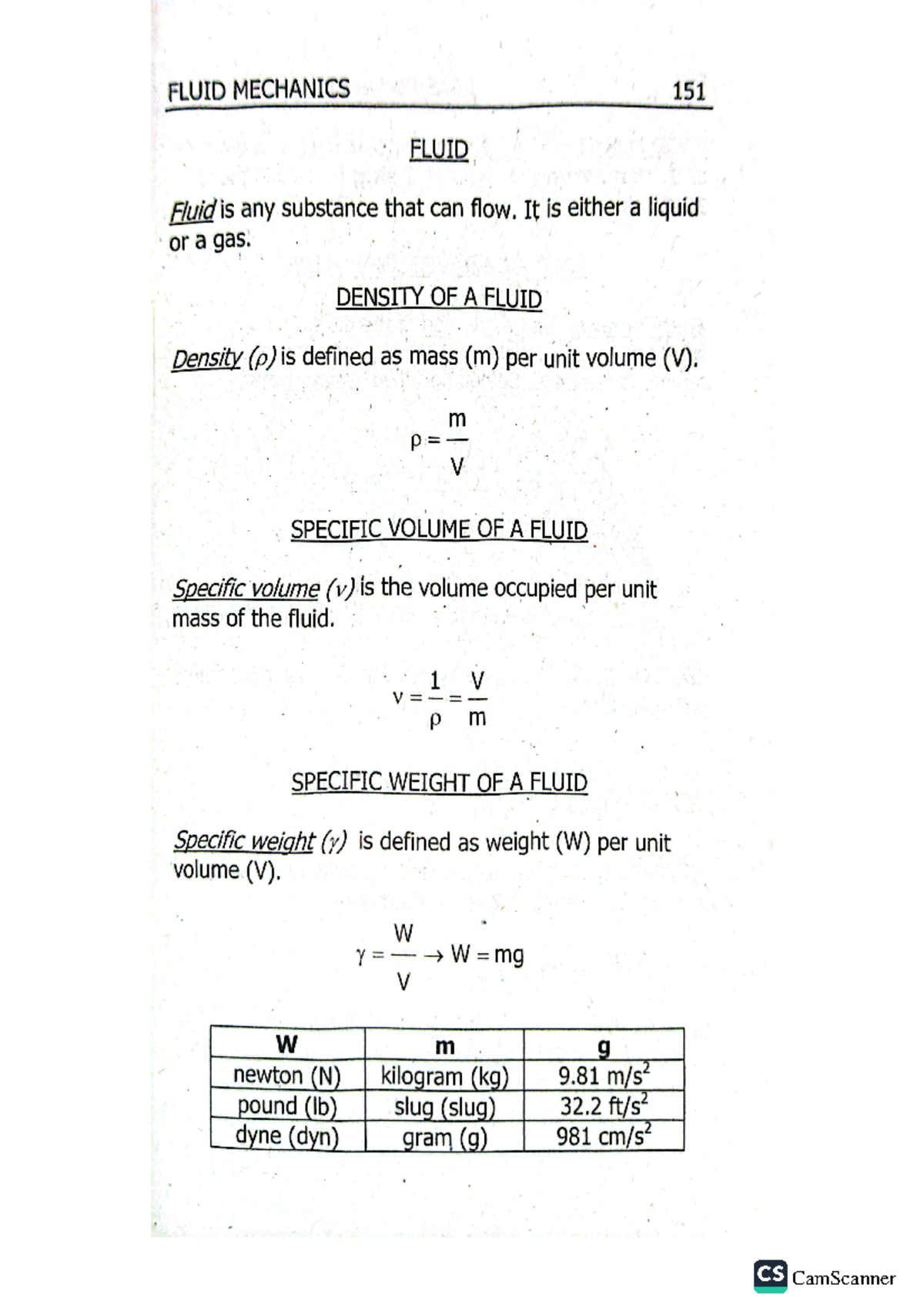 Fluid- Mechanics - FLUID MECHANICS 151 FLUID Fluid is any substance ...