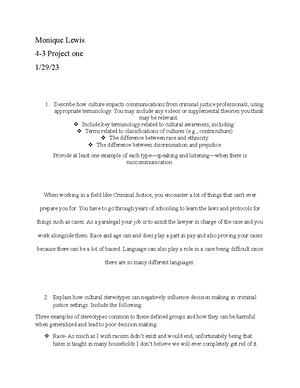 6-0 Check Your Knowledge Michelle Garcia - All correct answers will be ...