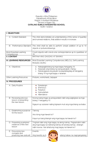 Detailed Lesson Plan in English 2 Nouns - Semi Detailed Lesson Plan in ...