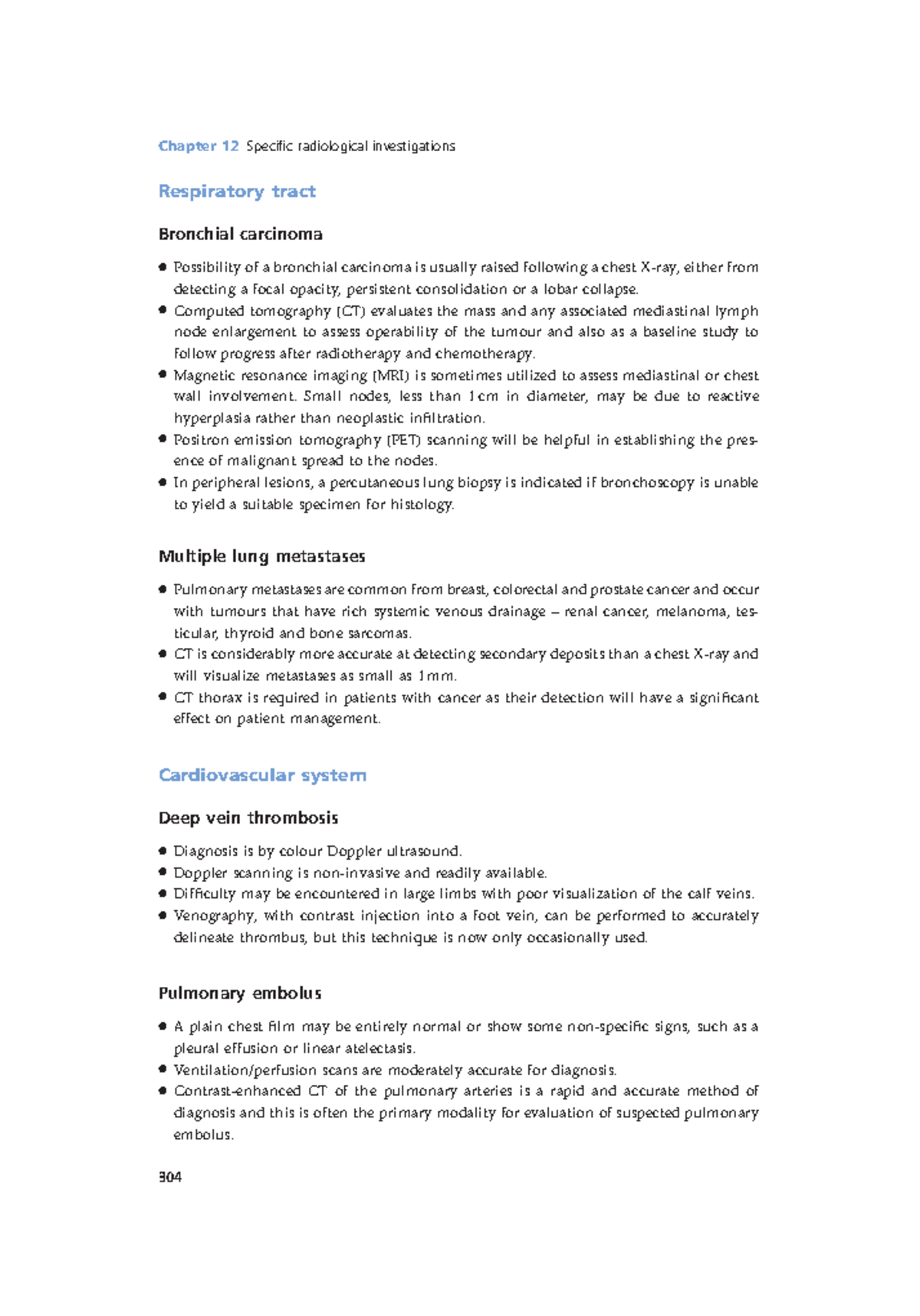 Radiology Lecture Notes pdf (102) - Chapter 12 Specific radiological ...