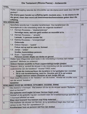 Opsomming Werkwoorde - Opsomming: Die Werkwoord 1. Hoofwerkwoord ...