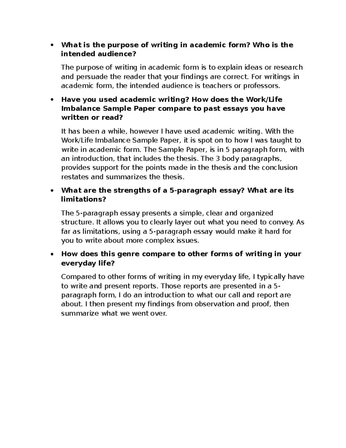 Wk 2 Discussion: Analyzing the 5-Paragraph Essay Structure - Studocu