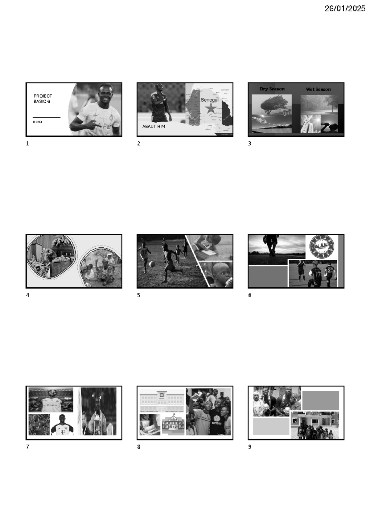 Project Basic 6 - HERO - Inglés básico - 26/01/ PROJECT BASIC 6 HERO ABAUT HIM Dry Season Wet ...