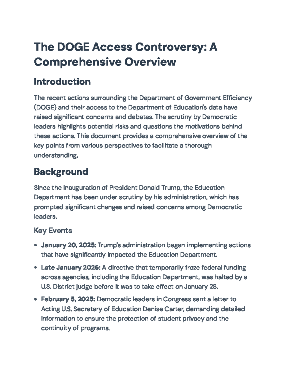 The DOGE Access Controversy: Overview of Data Security and Concerns ...