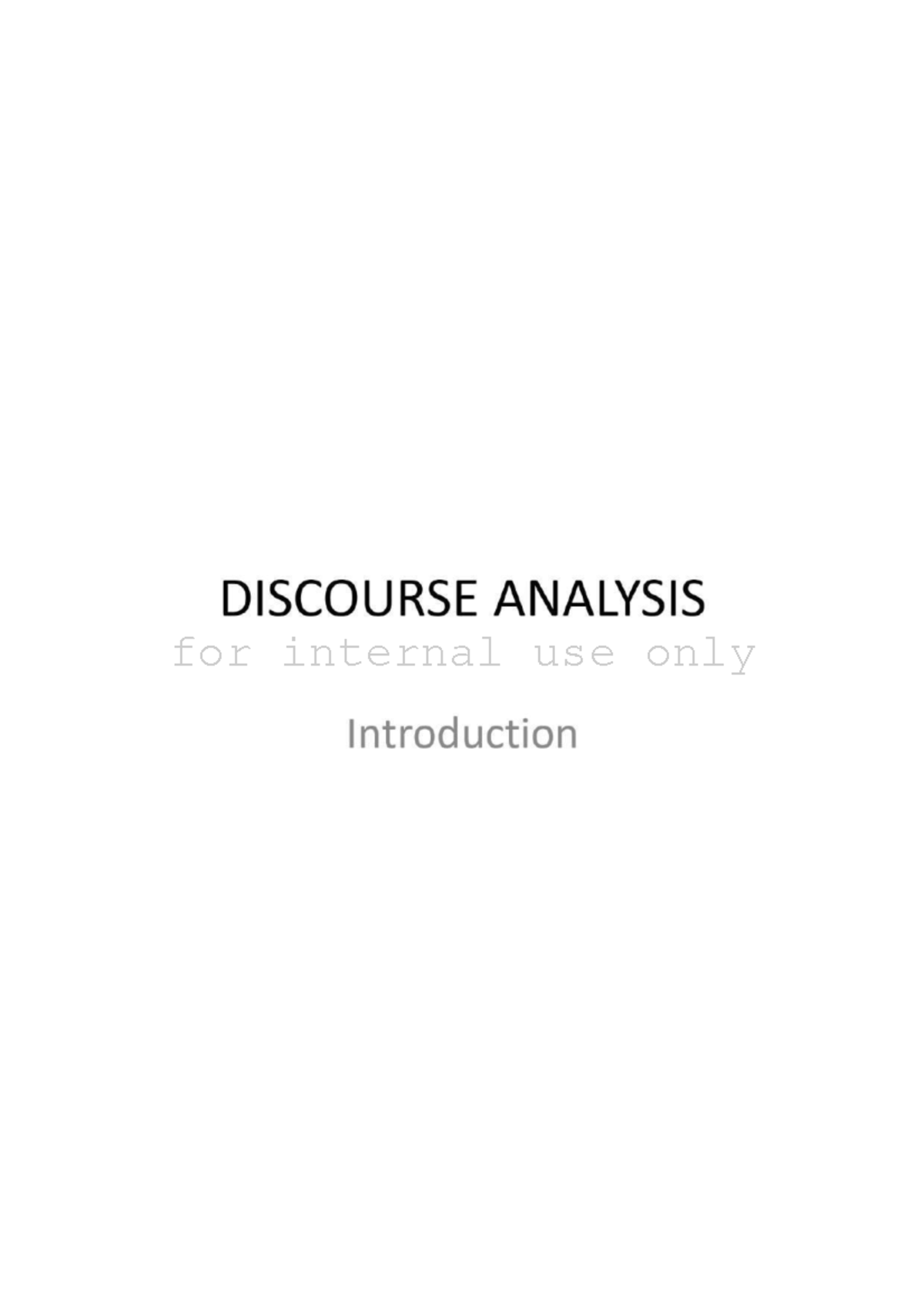 Discourse Analysis Intro (DA 101): Exploring Multimodality and Social ...