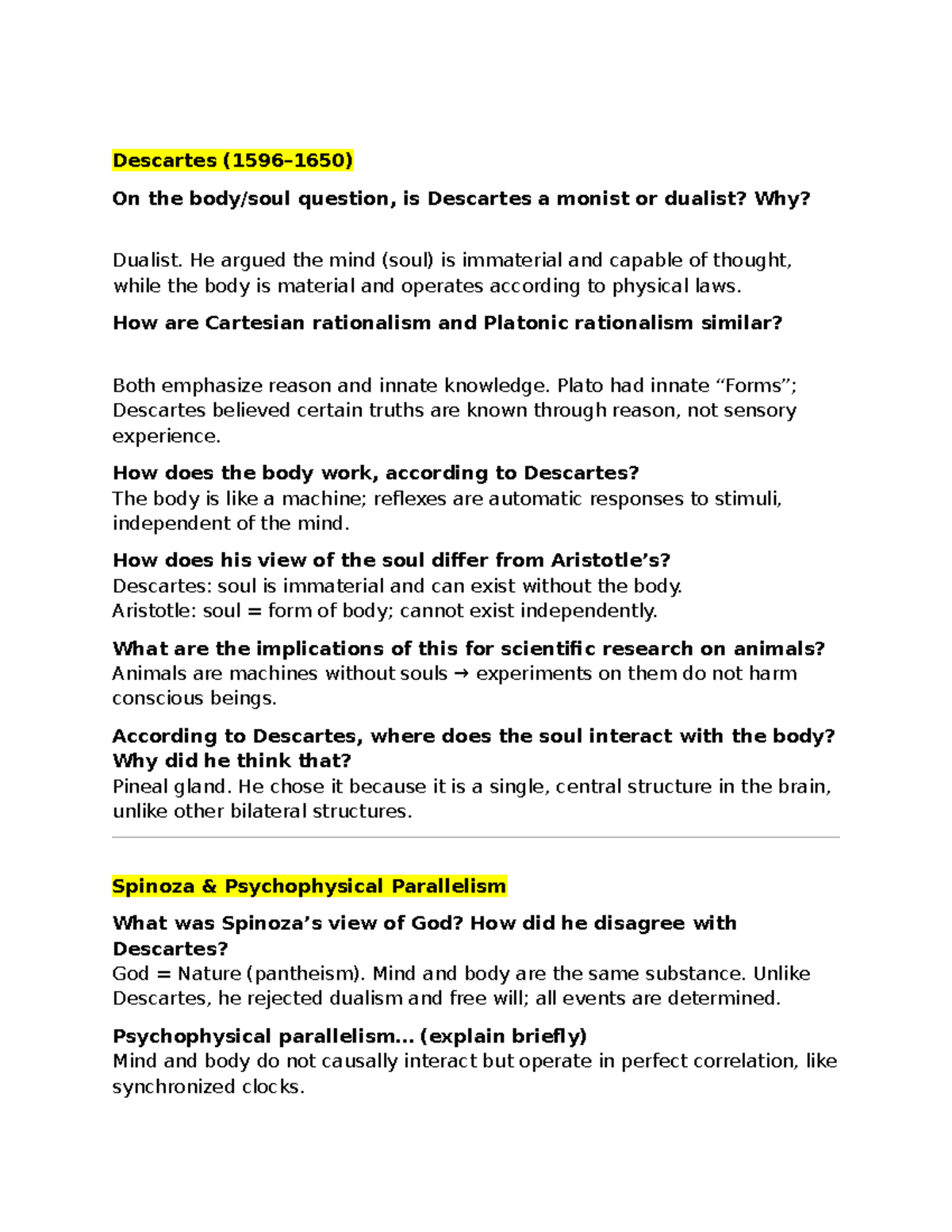 Philosophical Concepts and Theories: Key Thinkers Analysis (PHIL 101 ...