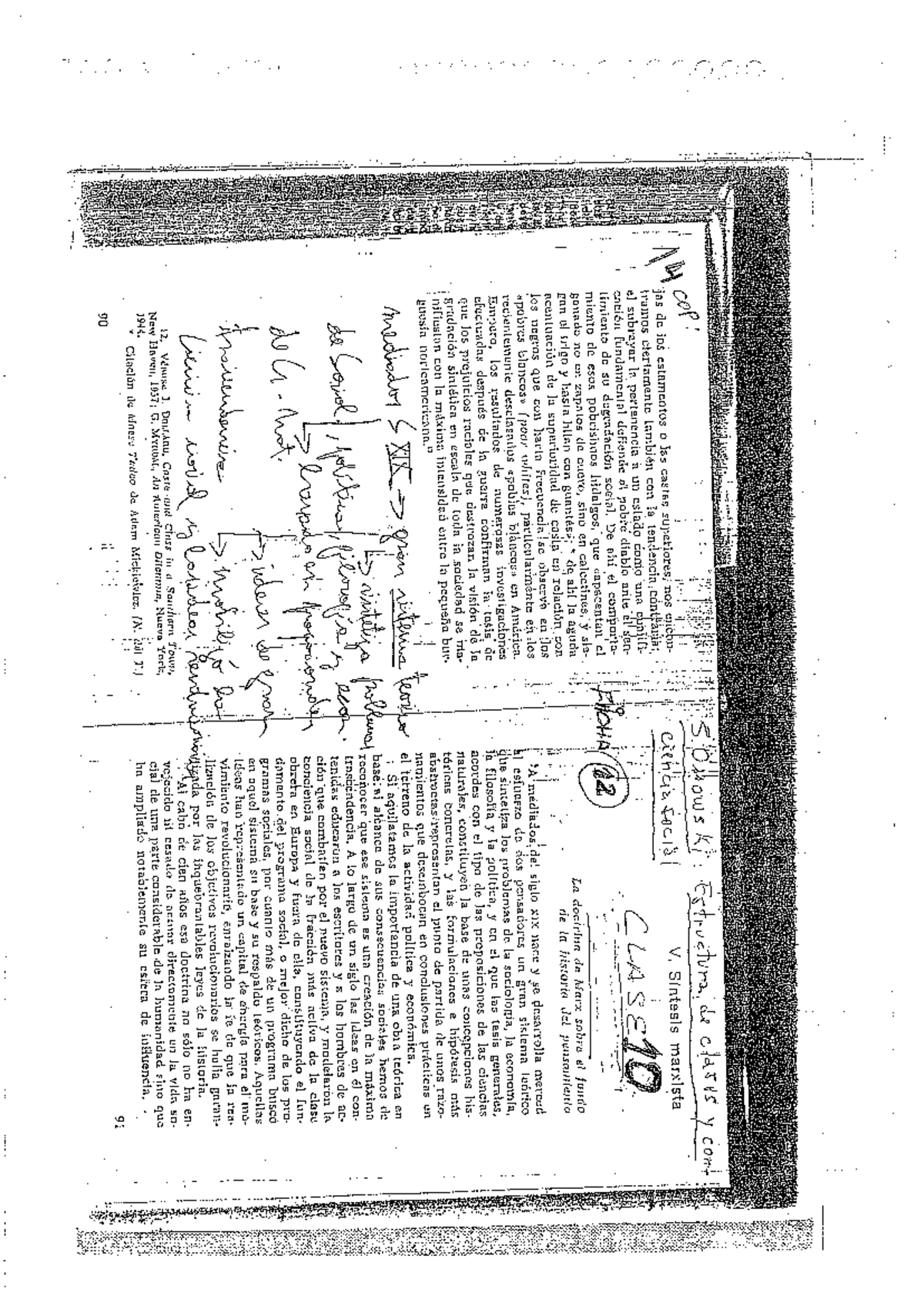 Ossowsky Estructura de Clases y Conciencia- Sintesis Marxista ...