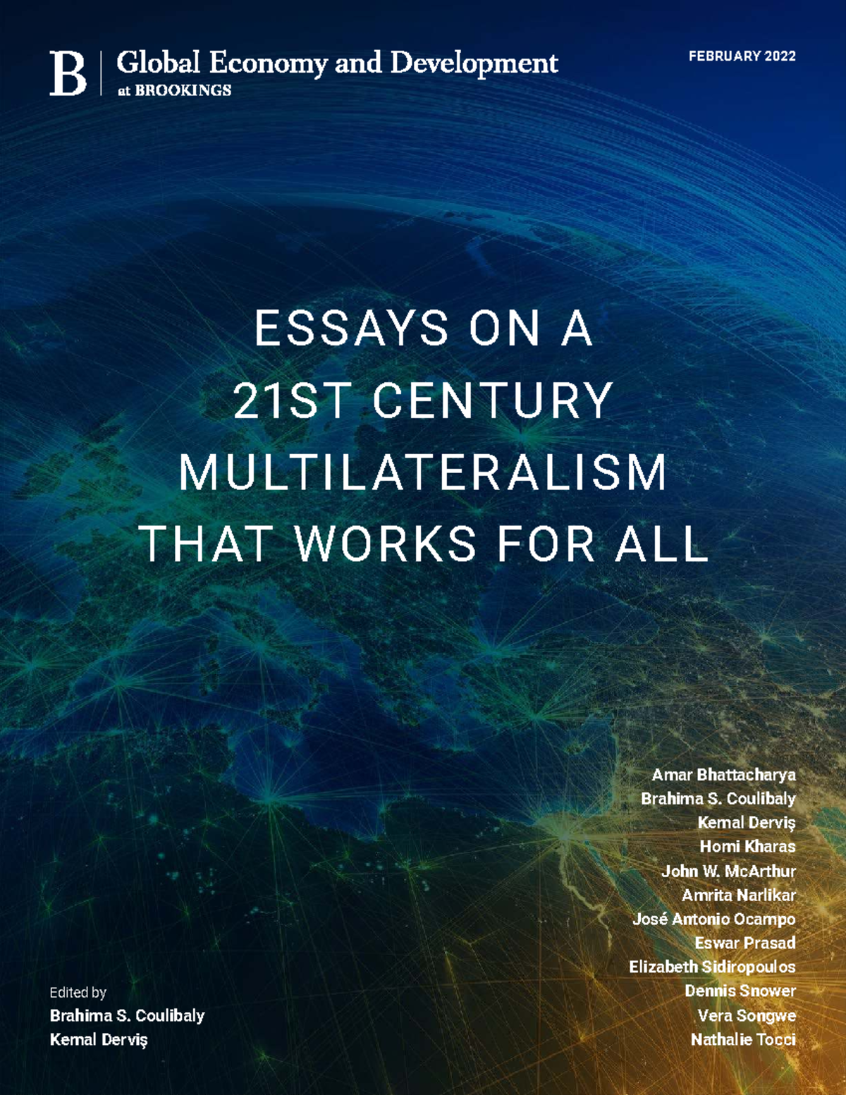 21st Century Multilateralism: Essays for Global Cooperation - Studocu