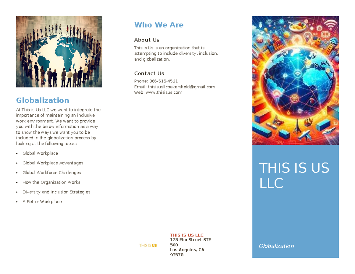 HRM 320 - Final Project: Promoting Inclusion in Globalization - Studocu