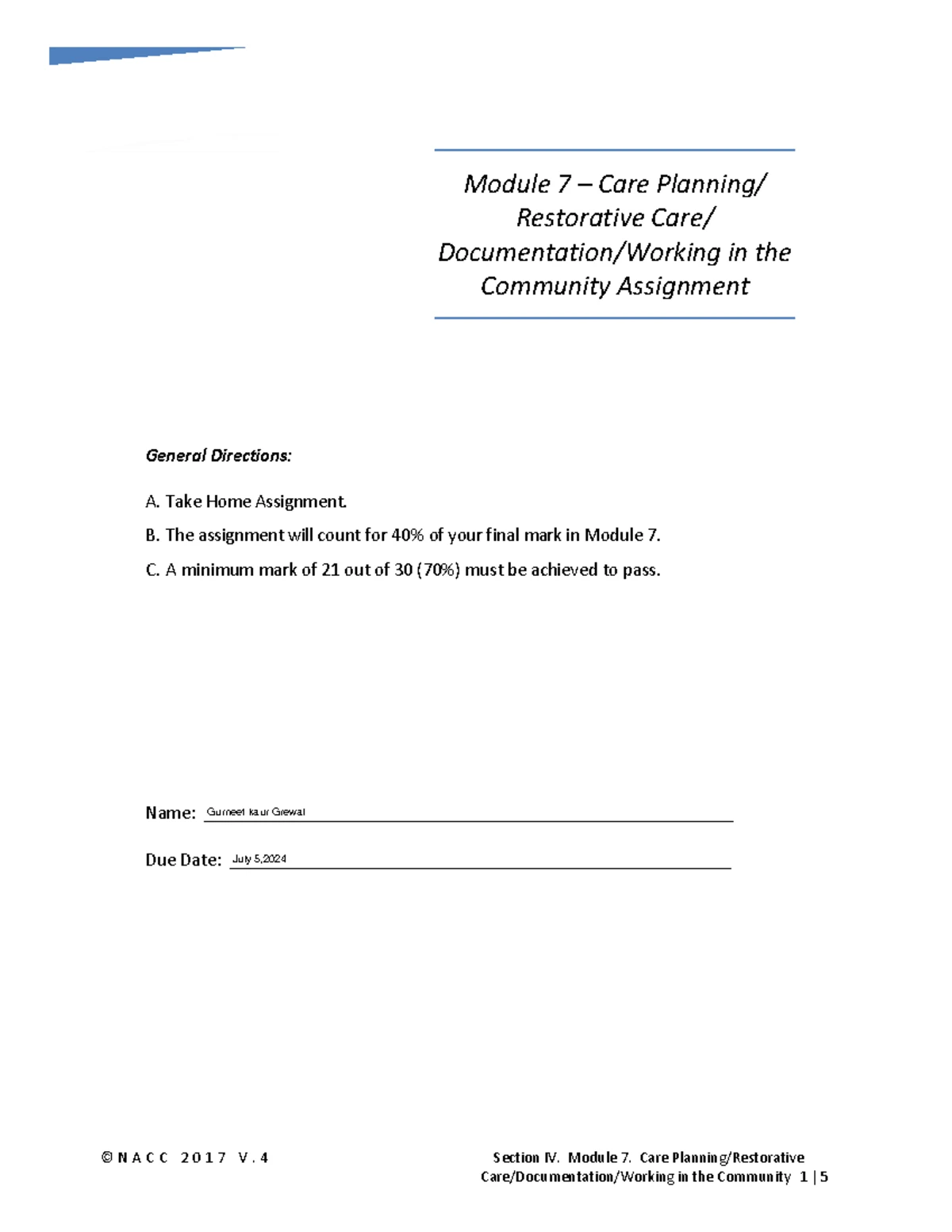 Module 11 Assignment Part 2 - Module 11- Cognitive and Mental health ... Module 11 Assignment Part 2 - Module 11- Cognitive and Mental health ...