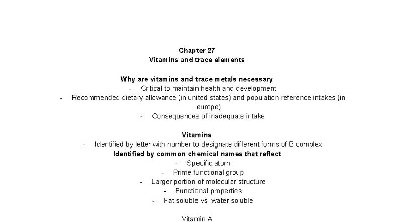 Chapter 27: Vitamins, Trace Elements, and Drug Toxicology Analysis ...