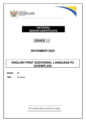 2024 EC EHL P1 Trial Exam. QP - NATIONAL SENIOR CERTIFICATE GRADE 12 ...