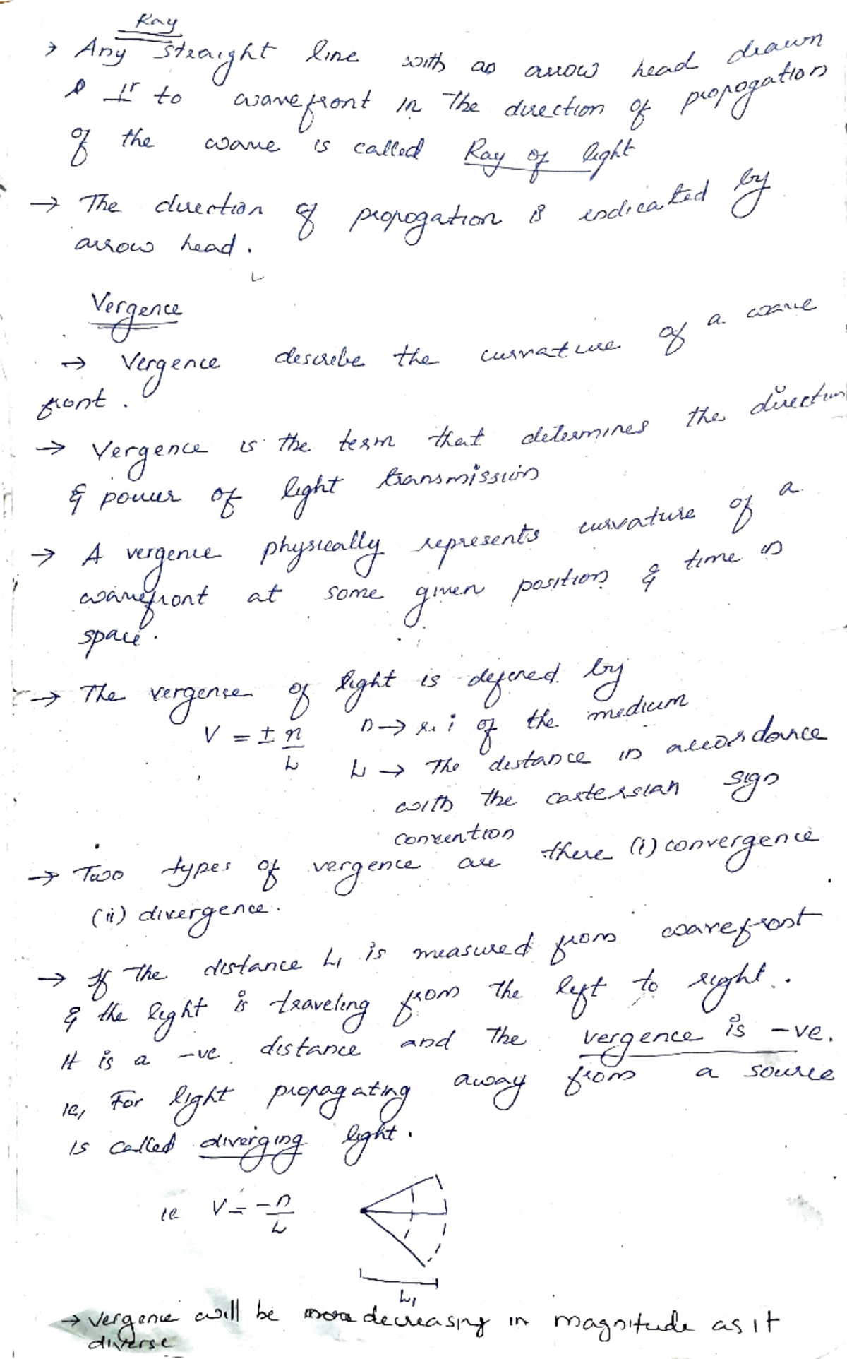 Optical System and Aberrations Lecture Notes for BSc Optometry - Studocu