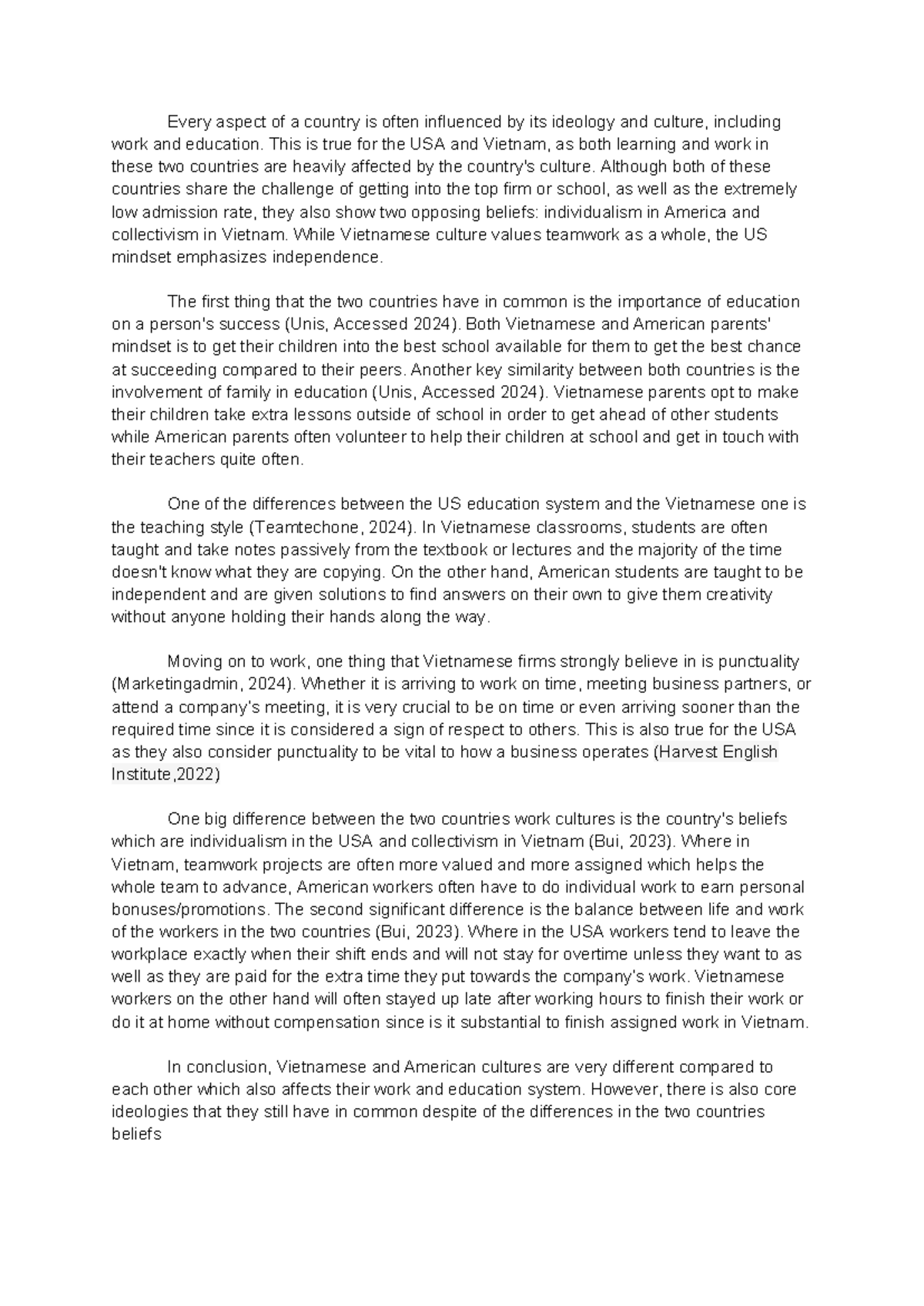 CS-Task 1 - culture studies citation - Every aspect of a country is ...