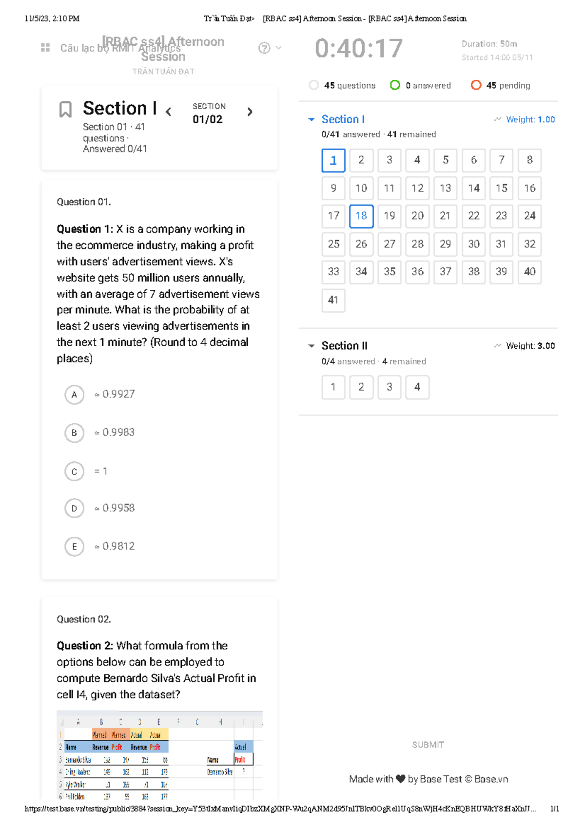 RBAC SS4 Afternoon Session Notes - Trần Tuấn Đạt - Studocu