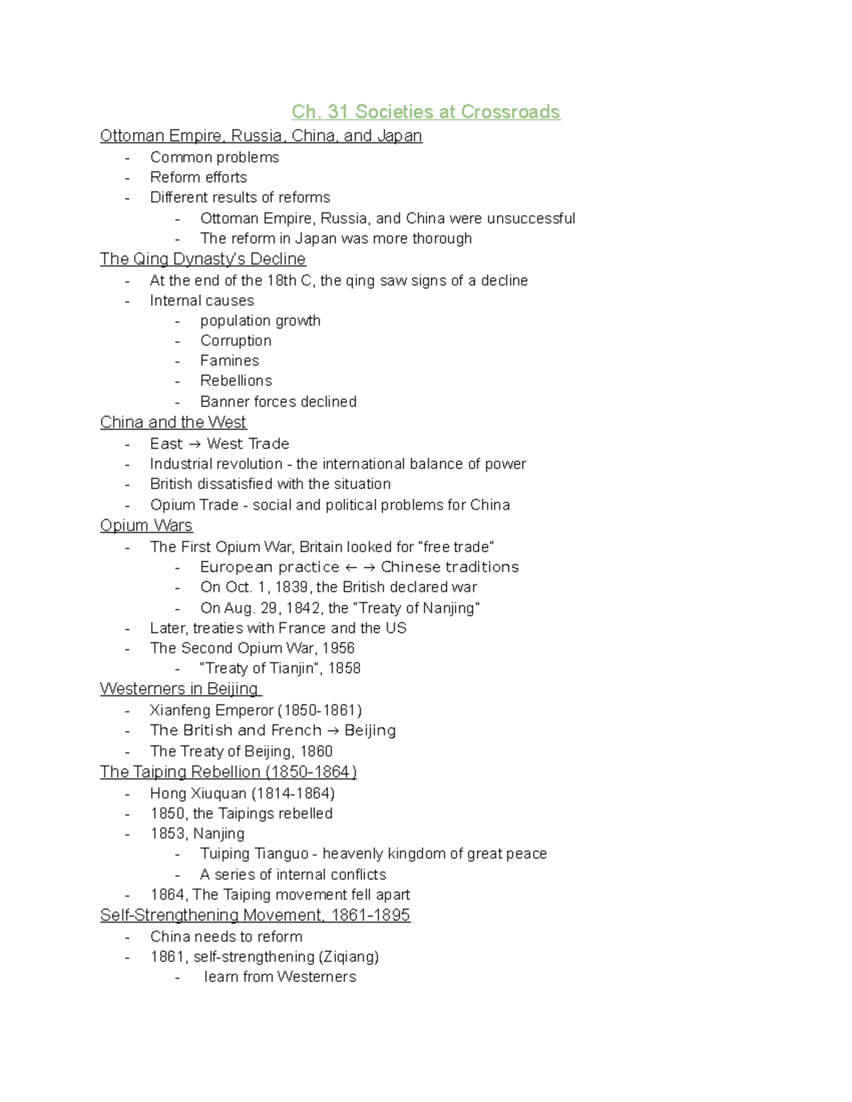 Societies at Crossroads - Ch. 31 Societies at Crossroads Ottoman Empire ...
