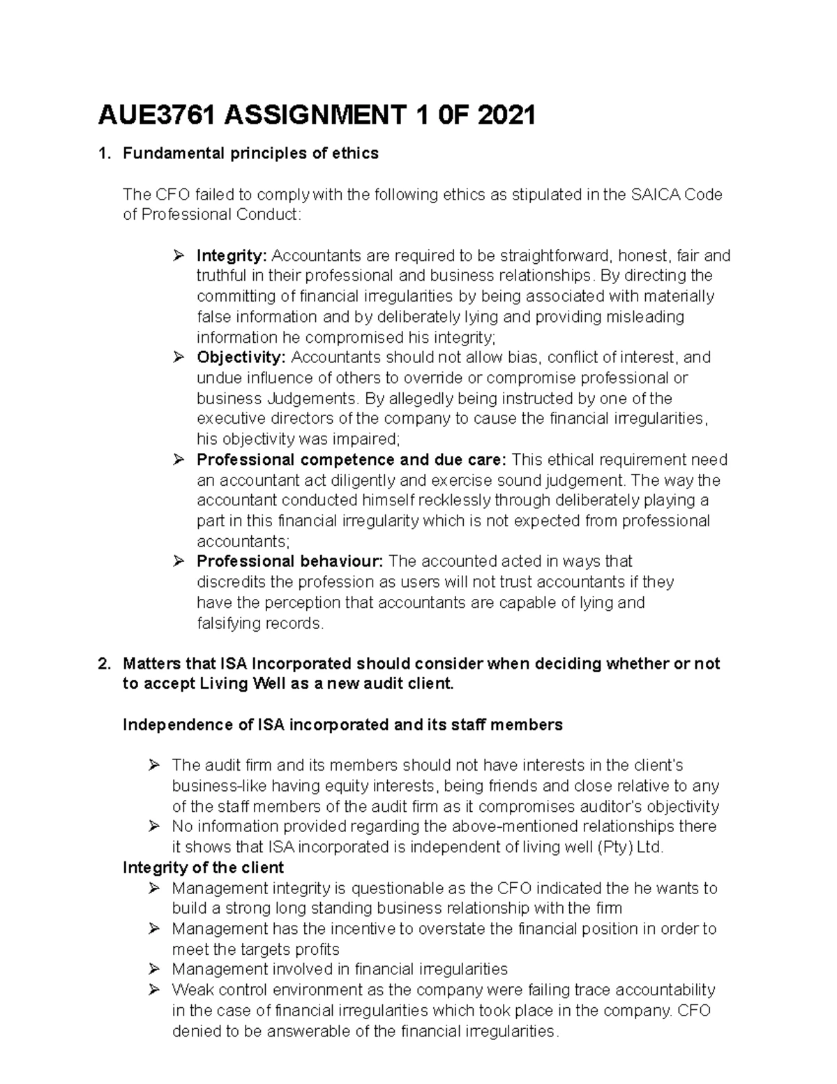 AFL1501 Assign 2 - Assignment 02: We can only manage the world once it has been storified Name ...