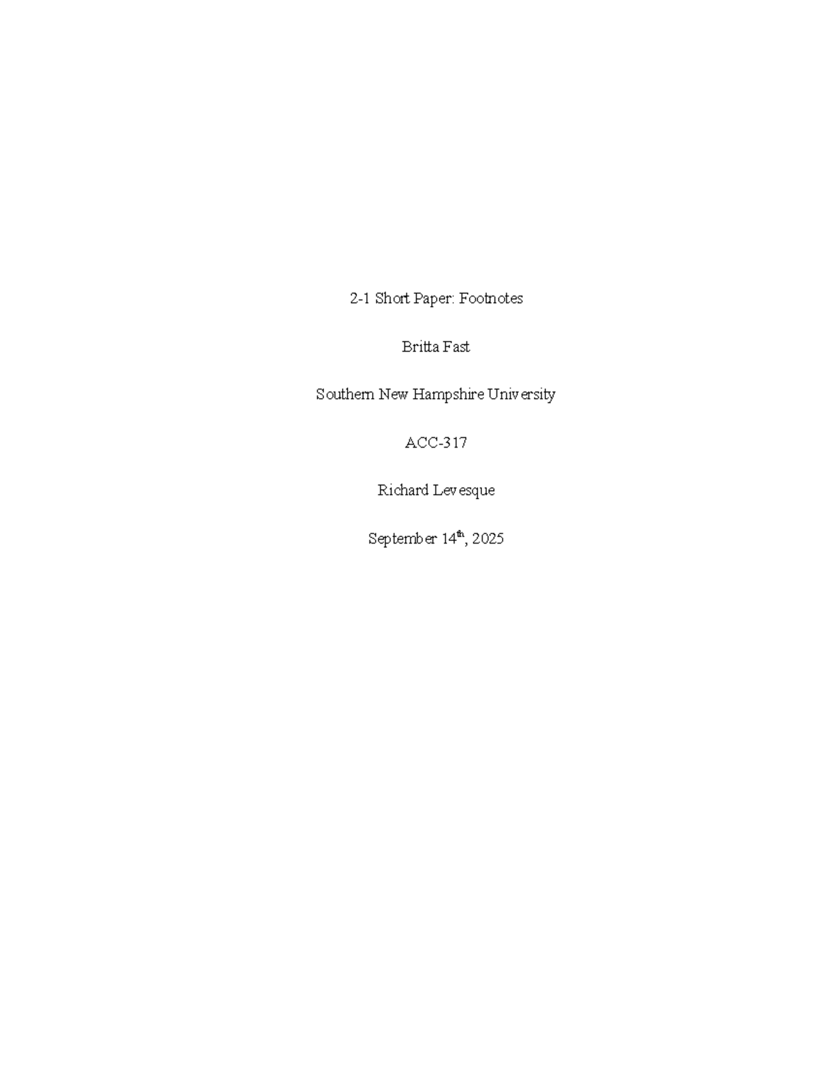 ACC 317 Short Paper: Understanding Footnotes in Financial Statements ...
