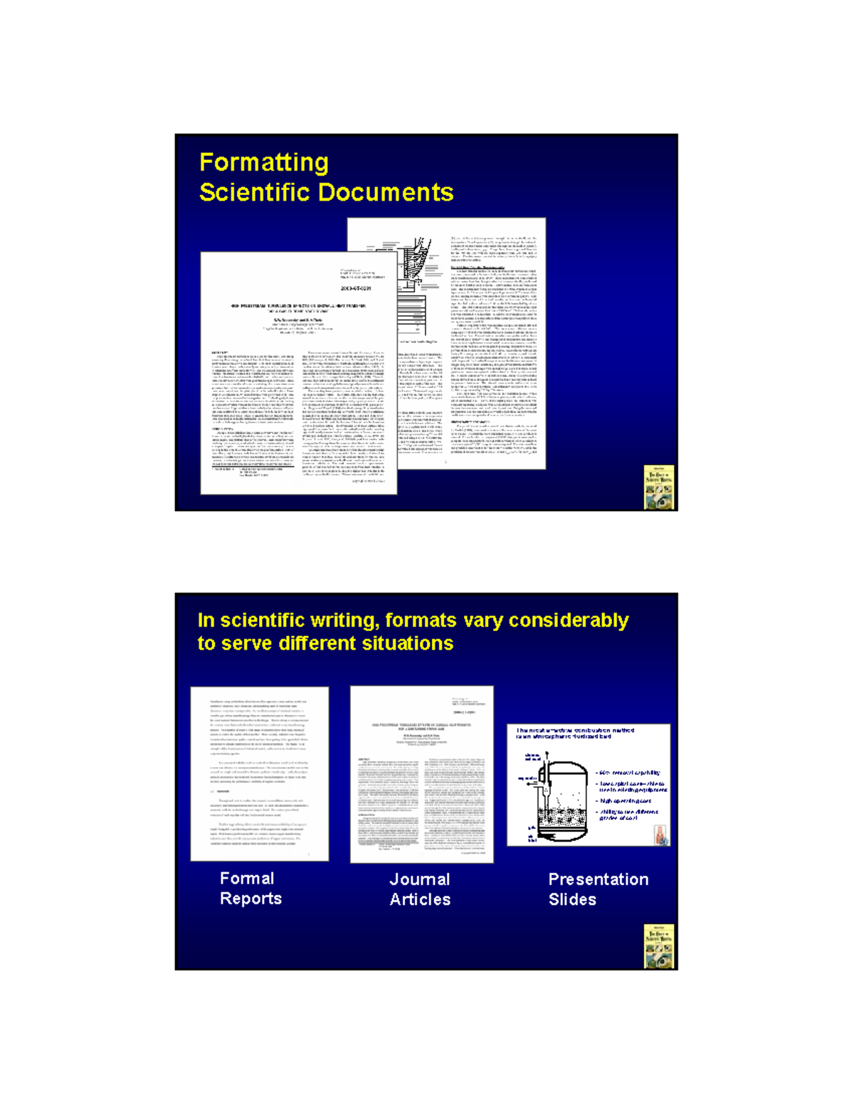 Formatting Scientific Documents: Key Guidelines for Effective Presentation (02 - - Studocu