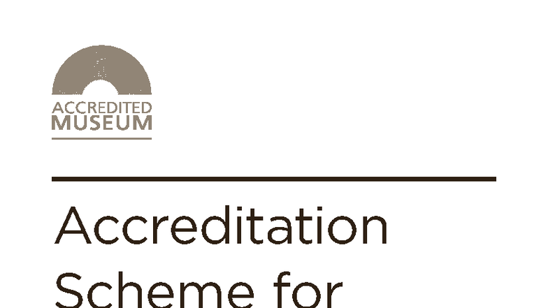 Accreditation Standard for Museums & Galleries in the UK - Oct 2011 ...