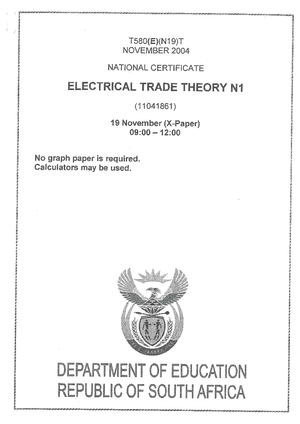 Electrical Trade Theory N2 November 2022 Question Paper.pdf - NATIONAL ...