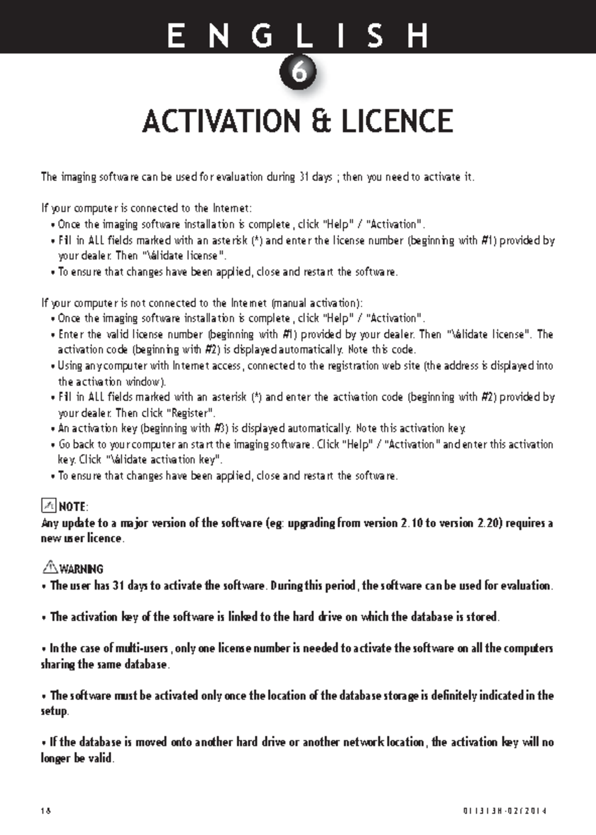 Sopro-Activation-Licence Guide: Steps for Software Activation - Studocu