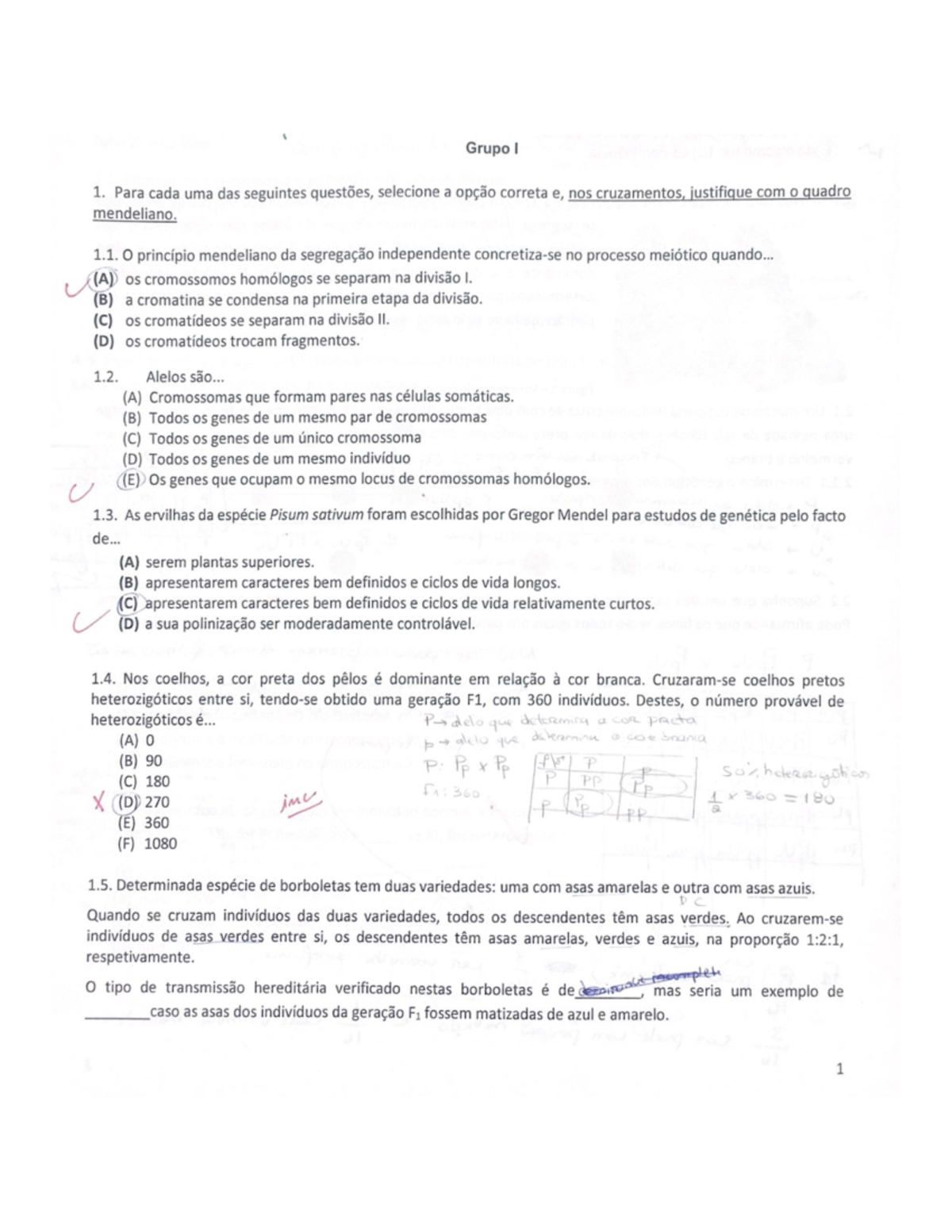 10-Teste de Bio- ESV - Teste - Biología - Studocu