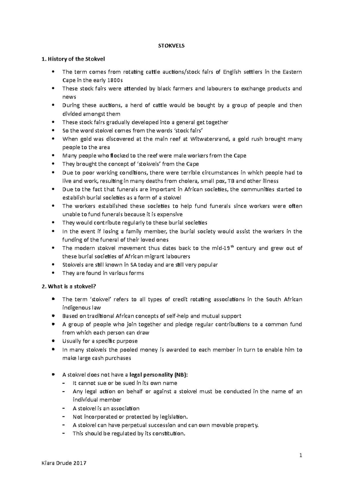 Stokvels: Historical Insights and Modern Implications for SA Society ...