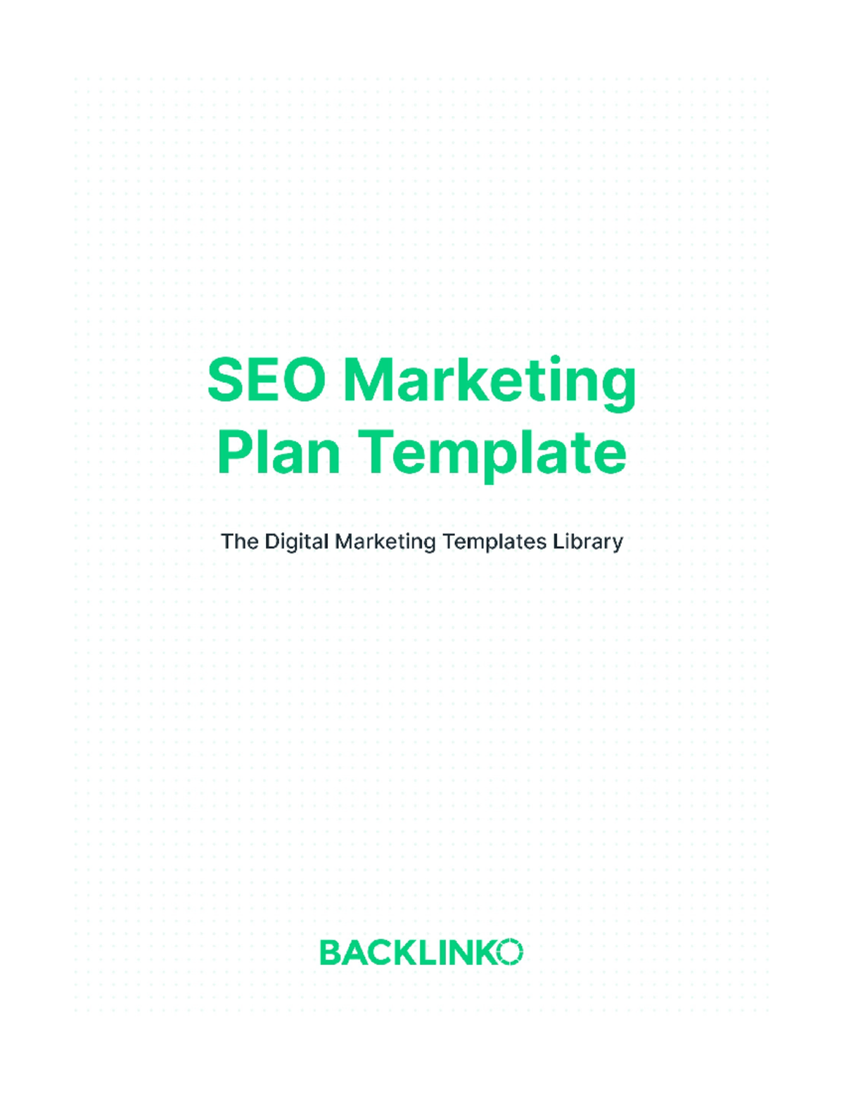 SEO Marketing Plan Template: Key Steps for Google Ranking - Studocu