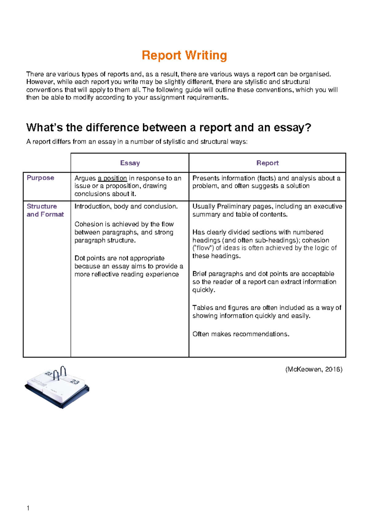 How to write the academic report - 1 Report Writing There are various ...