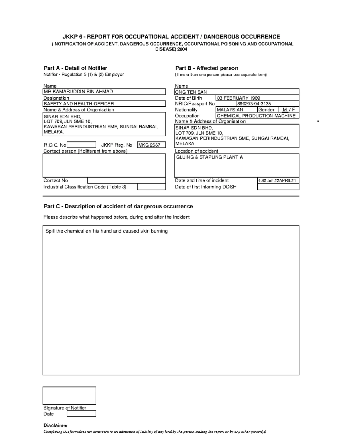 Oshwa 12102019 - audit checklist note - Senarai Semak OSHWA Audit ...