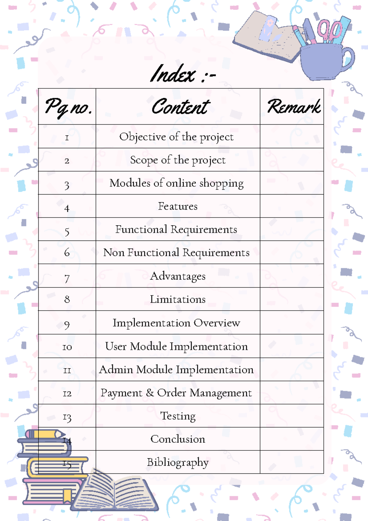 IT Project 20260118: Online Shopping System Overview and Implementation ...