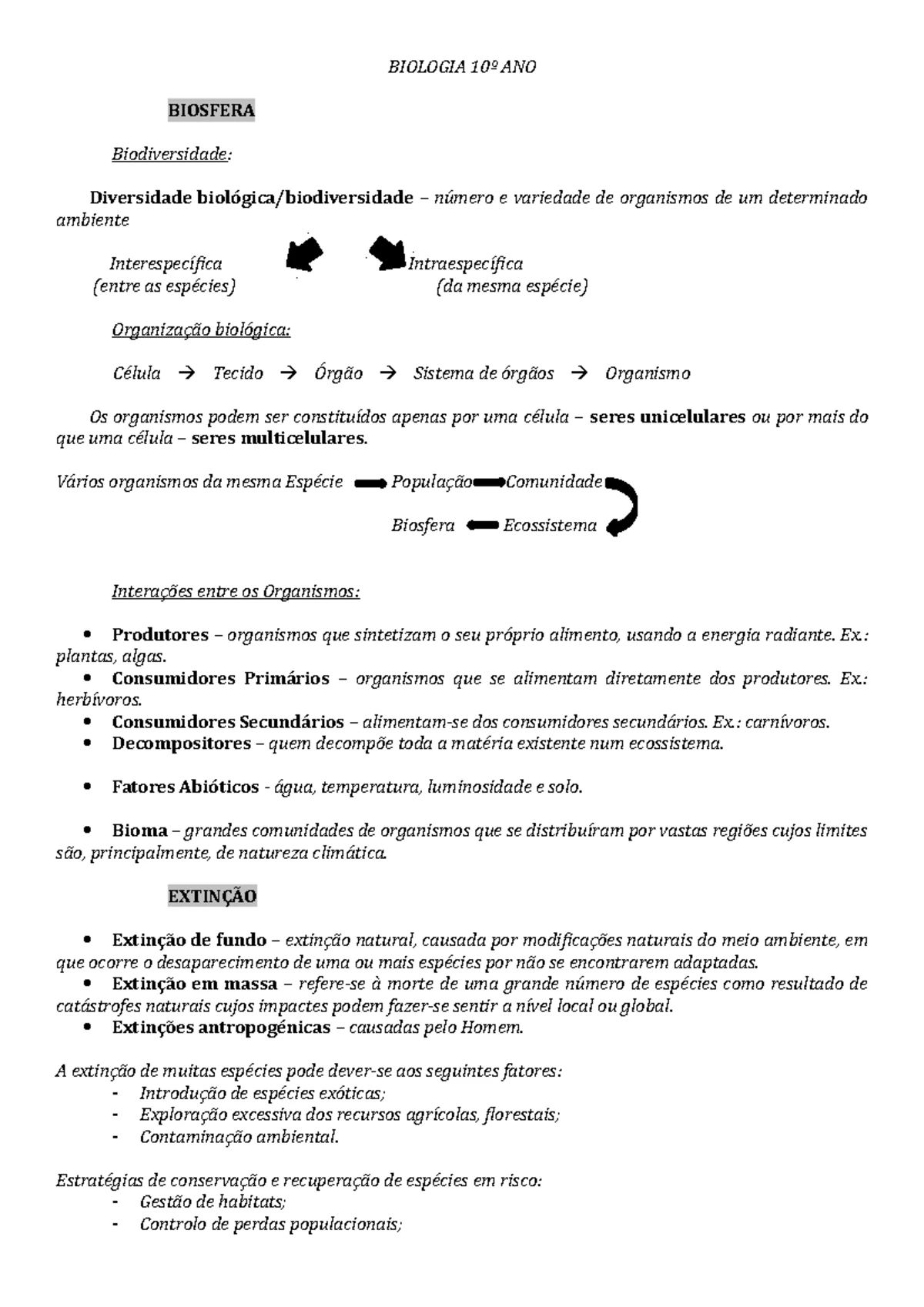 Soluções BioFoco 10º - PROPOSTA DE SOLUÇÕES PÁGINA 8 É constituído por ...