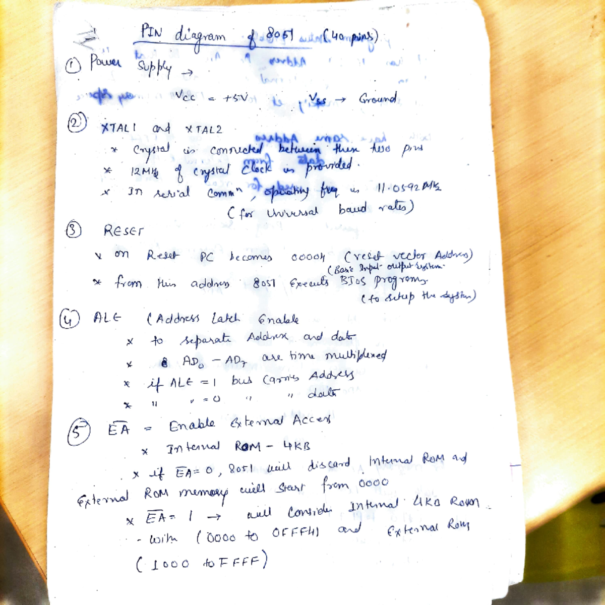 Mpmcpdfs - mpmc notes - PIN diagram of 80B) wild 40 pains) , Power ...