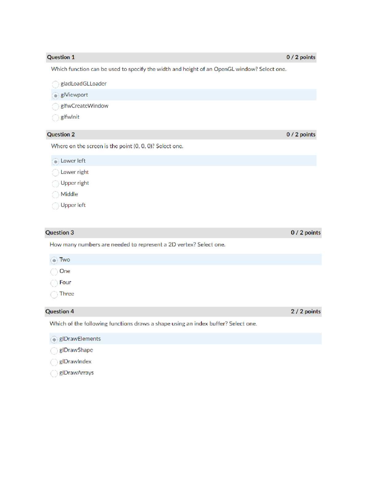 2-2 Quiz: Understanding the Theory of Vertices - Studocu