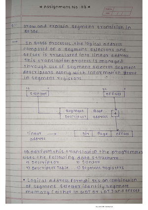 [Solved] With the help of neat diagram Explain the Process of handling - Computer Engineering ...