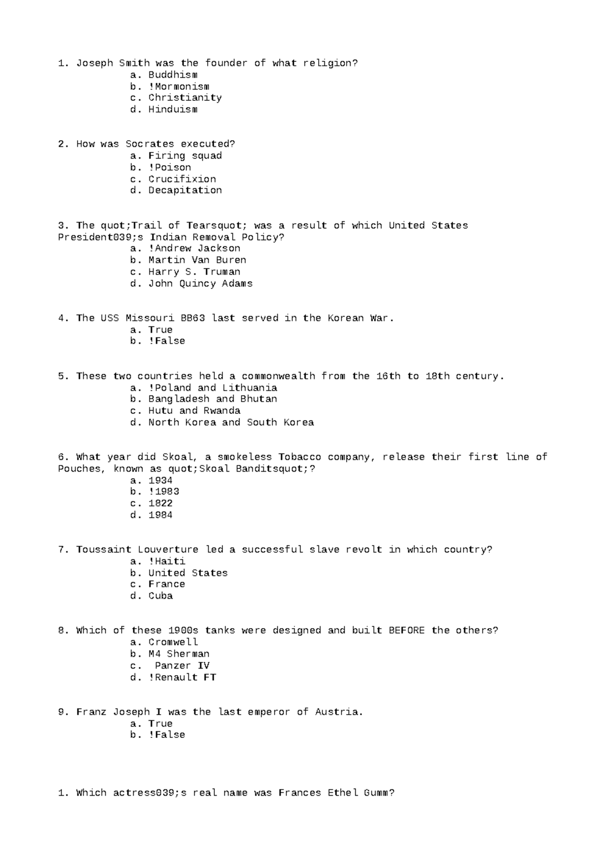 FASH332 Synthesis Paper Quiz Questions and Answers Spring 2019 - Studocu