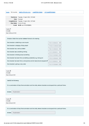 ICT Second Quarter Exam - Question 1 Not yet answered Marked out of 1 ...