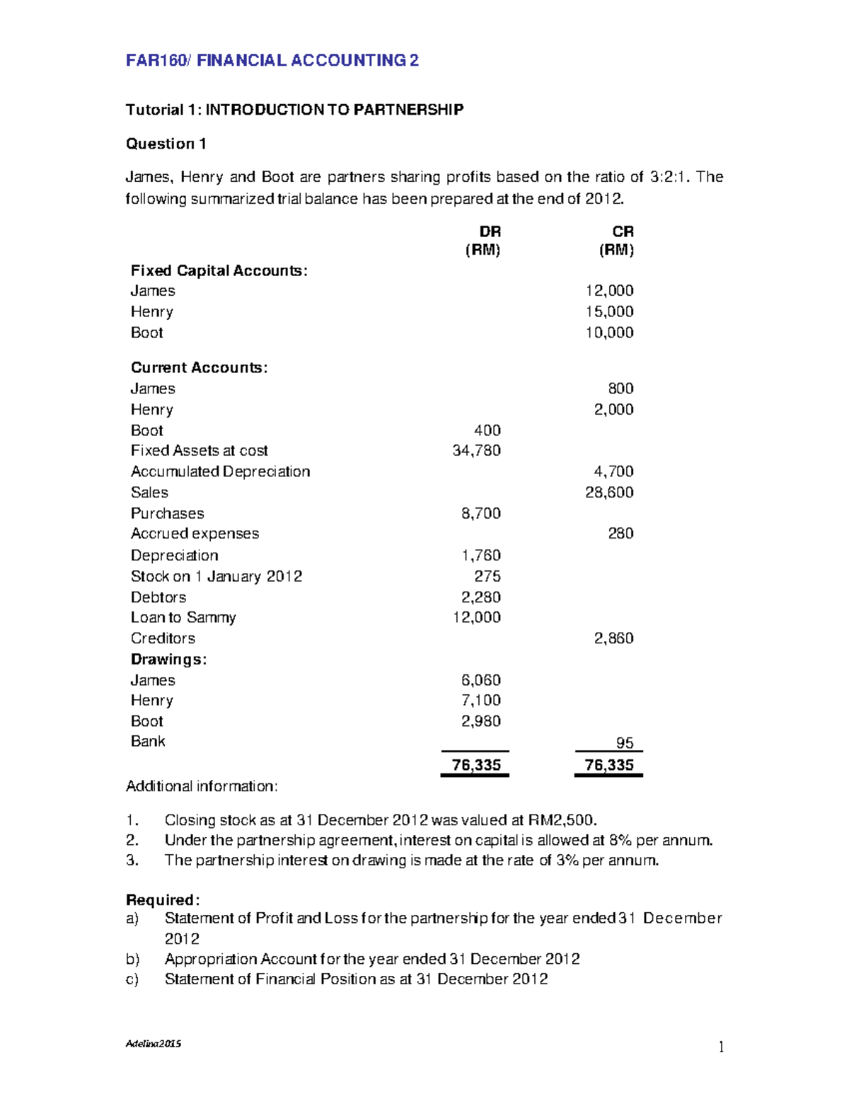 Tutorial 1 - Formation of Partnership edited - Tutorial 1: INTRODUCTION ...
