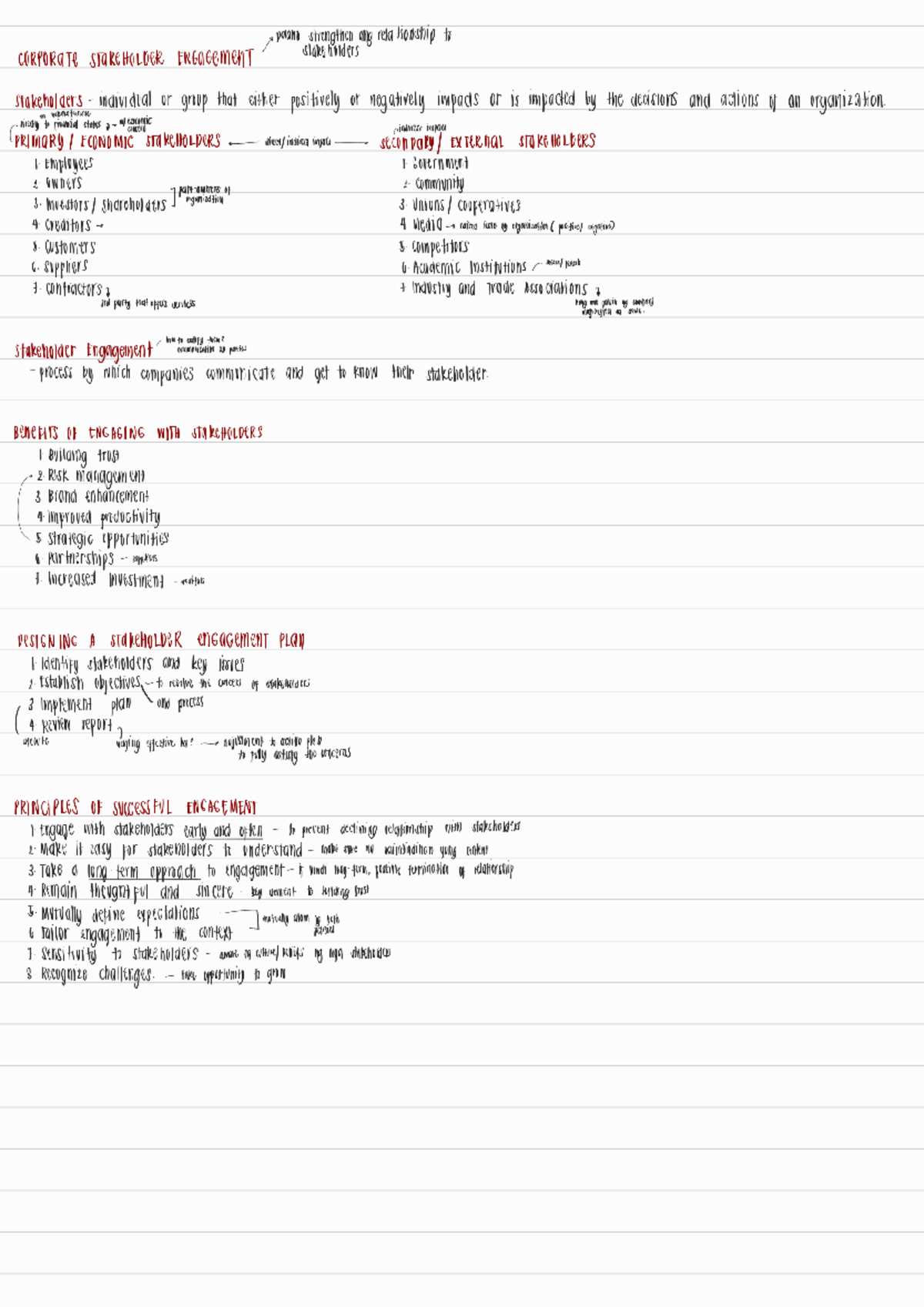 Corporate Stakeholder Engagement: Strengthening Relationships and Trust ...