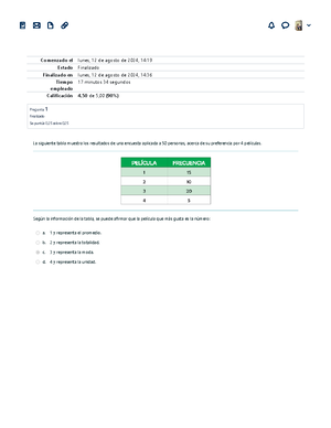 U2 Cuestionario investigacion de eventos laborales - Comenzado el ...