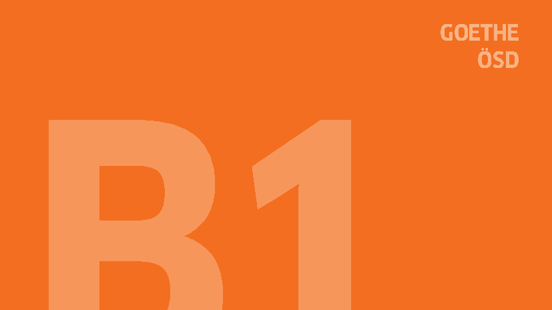 GOETHE ÖSD ZERTIFIKAT B1 DEUTSCHPRÜFUNG MODELLSATZ FÜR JUGENDLICHE UND ...