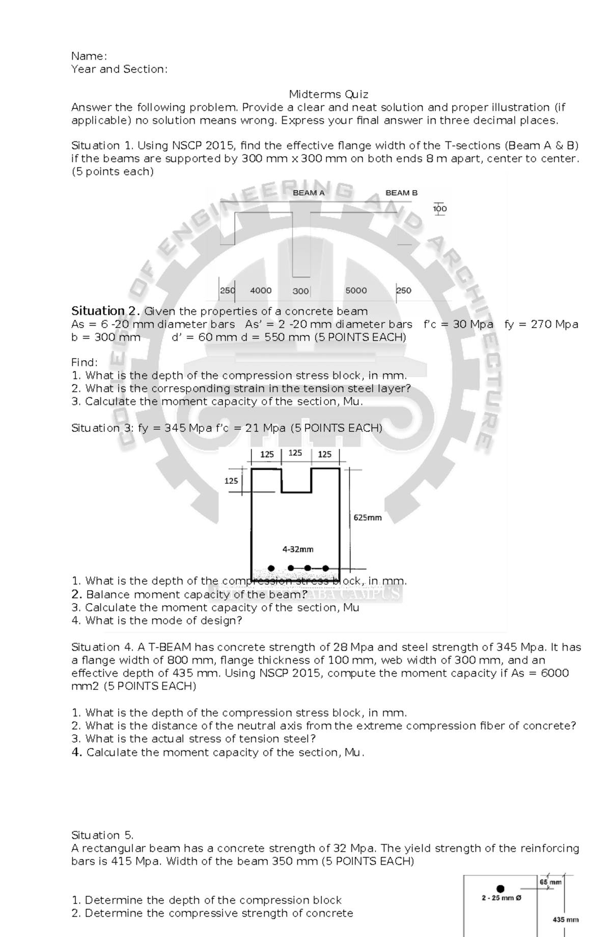 PRPC-QUIZ-2 - prpc - Name: Year and Section: Midterms Quiz Answer the ...