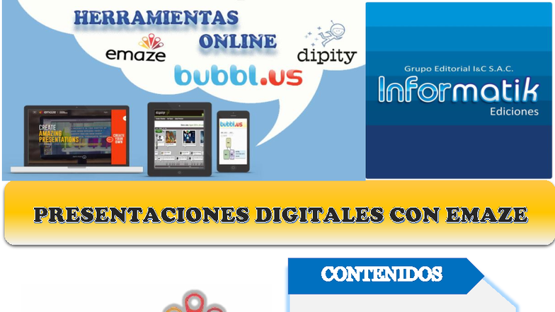 Manual de Emaze: Tutorial para Crear Presentaciones Digitales - Studocu